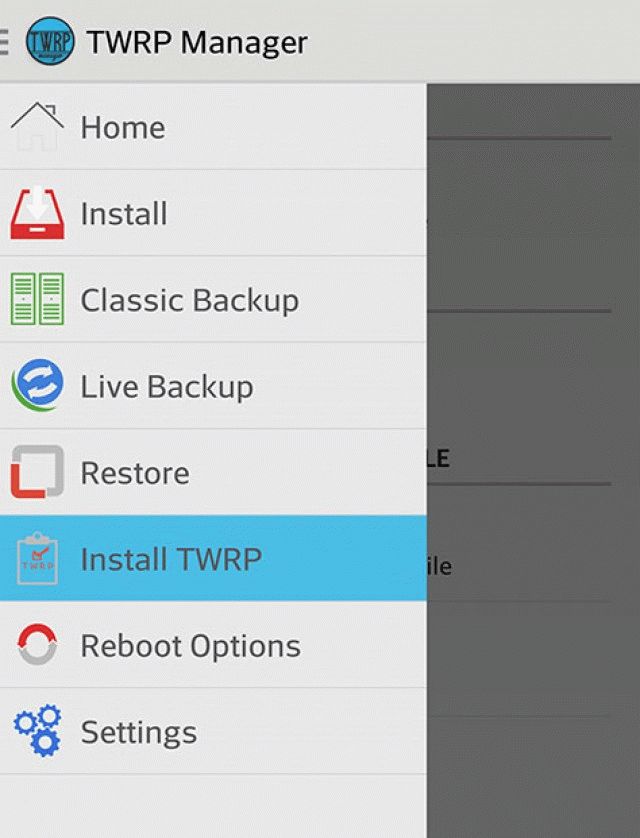 Как установить кастомный Recovery